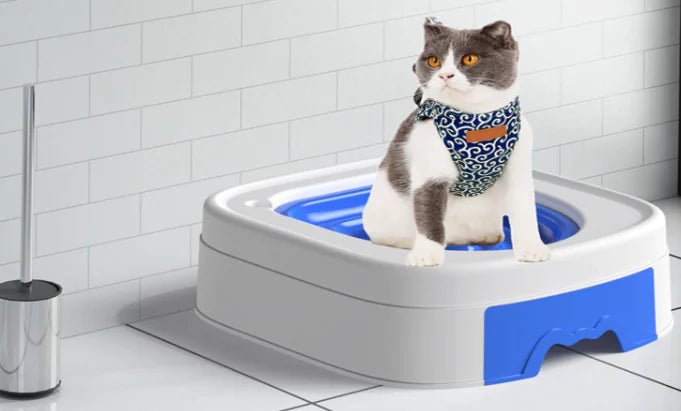 TheHoomy Cat Toilet Training Kit - Litter Box to Toilet Trainer System